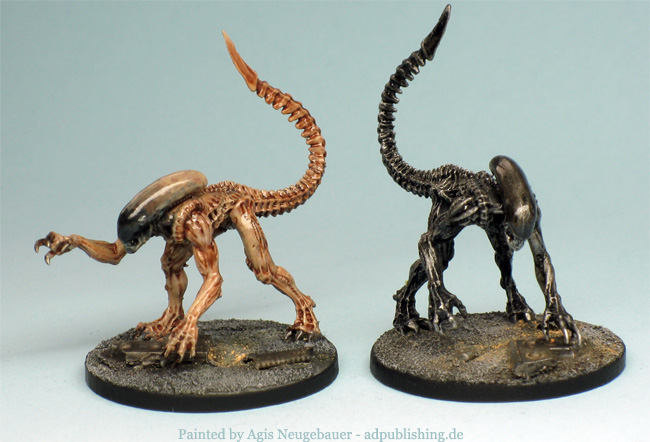 Agis Page of miniature painting and gaming - AvP