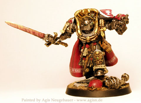 Agis Page of miniature painting and gaming - GK Conversion