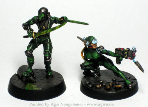 Agis Page of miniature painting and gaming - Infinity